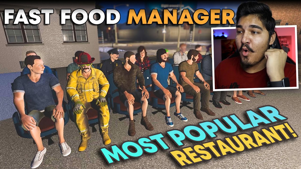 I BECAME THE RICHEST BUSINESSMAN! - FAST FOOD MANAGER #5 - YouTube