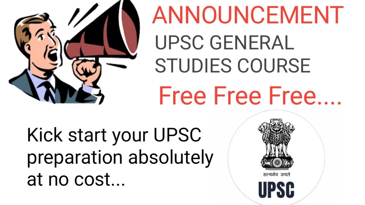 Unlock the Ultimate Free UPSC Course: Prepare for Success - YouTube