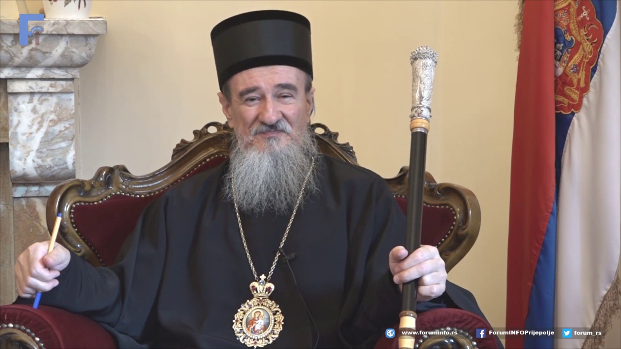 Episkop mileševski g. Atanasije čestitao Vaskrs - YouTube