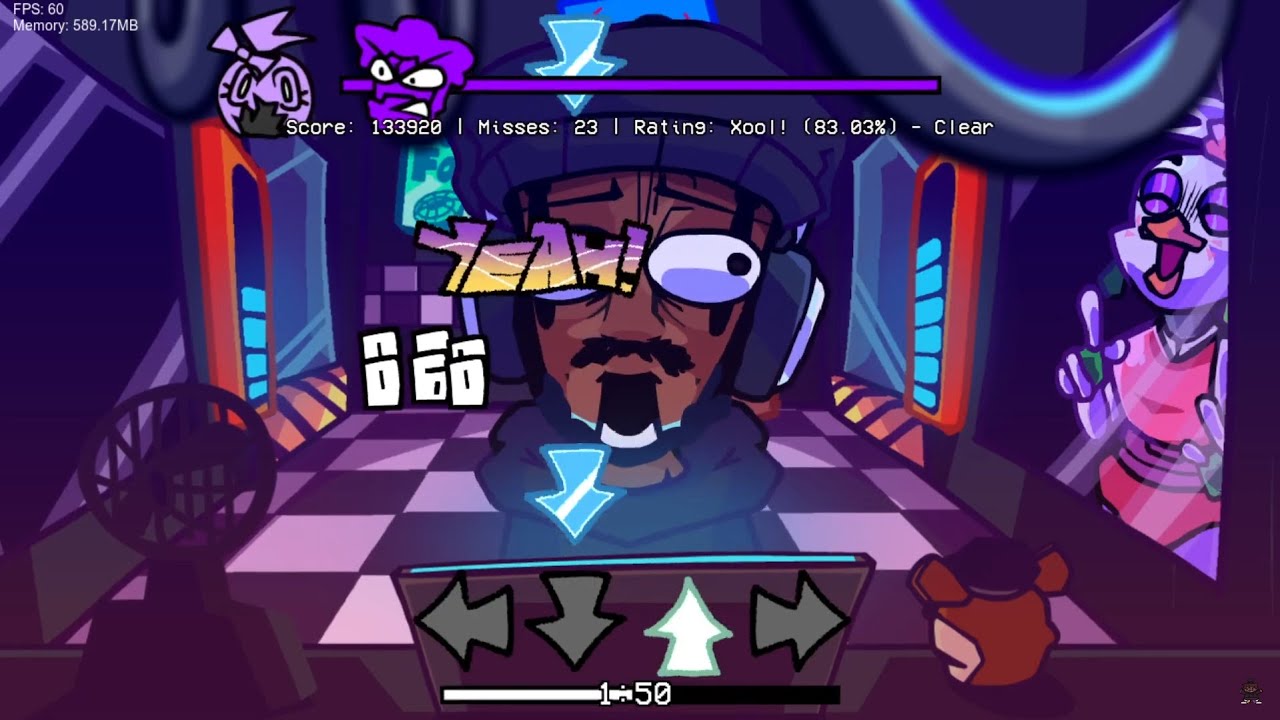 FNF VS Xyan Guy (Ourple Guy C-SIDES) - Slice - YouTube