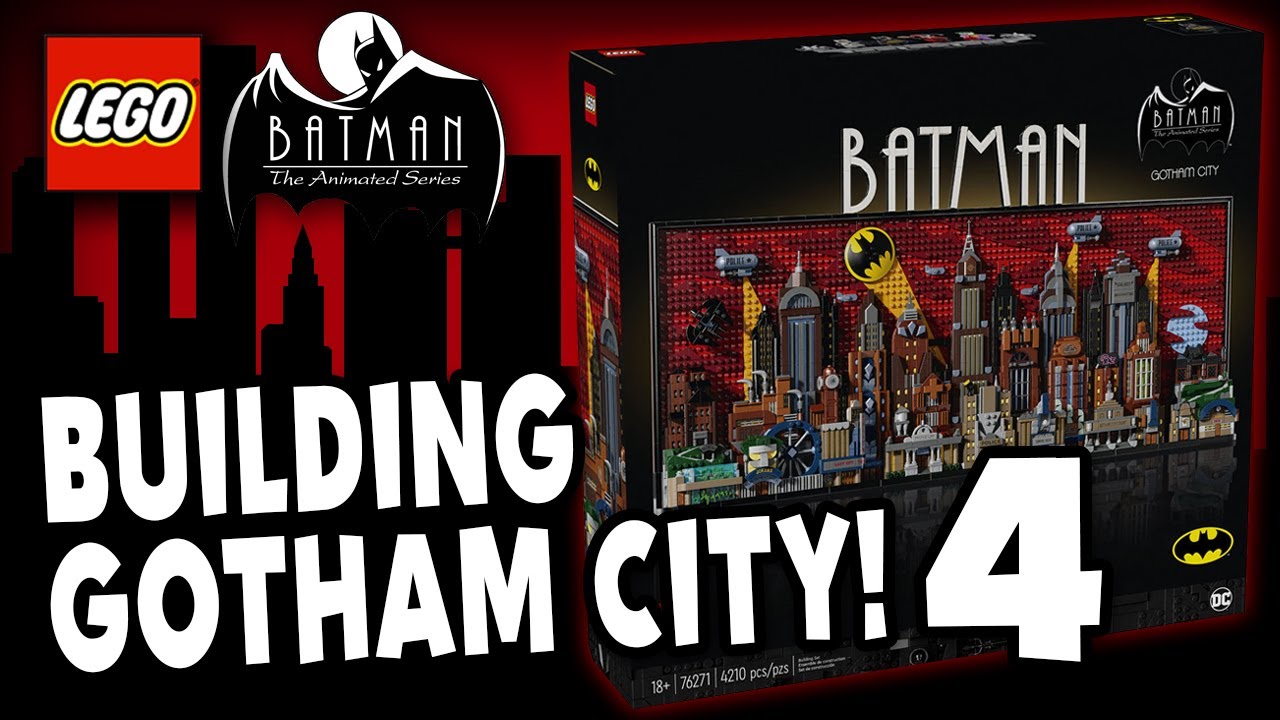 Building LEGO Batman The Animated Series- Gotham City (76271) LIVE ...