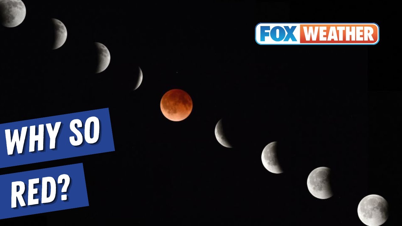 Moon Will Appear To Glow 'Blood Red' During Total Eclipse - YouTube
