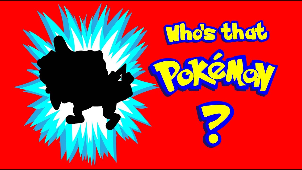 Cursed Who's That Pokémon - (NOT Pikachu) - YouTube