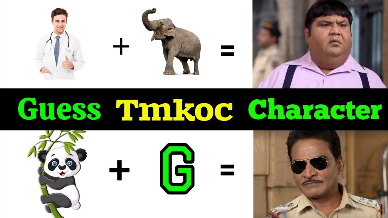 guess tmkoc character by emoji | tarak Mehta ka olta chasma || tmkoc # ...