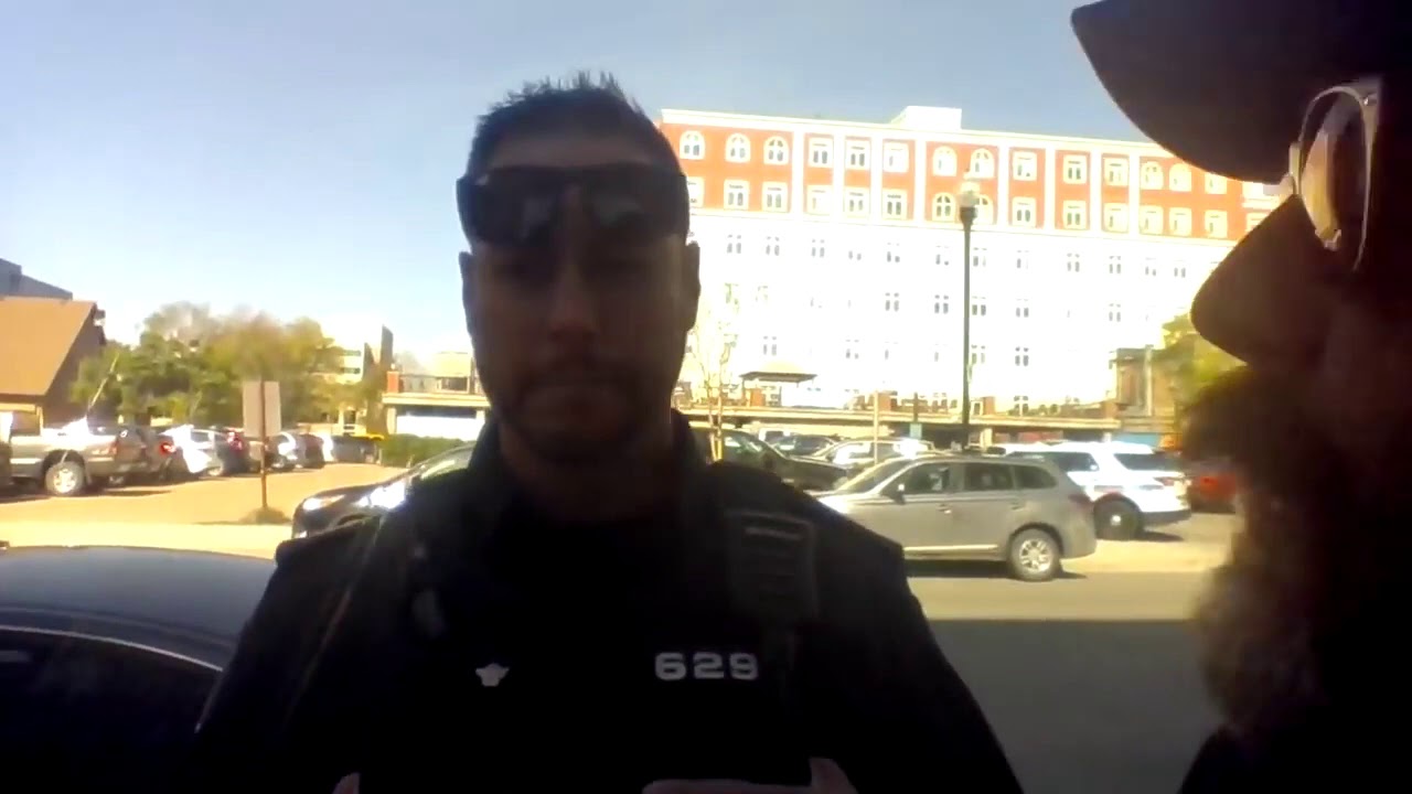 POLICE INTIMIDATION FAIL!!!!! at a protest in Regina Saskatchewan - YouTube