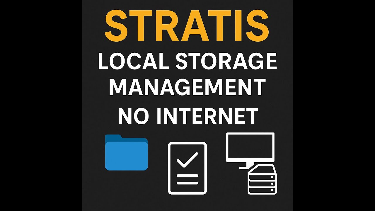 Stratis Tutorial: Master Linux Storage Without Internet Access ...