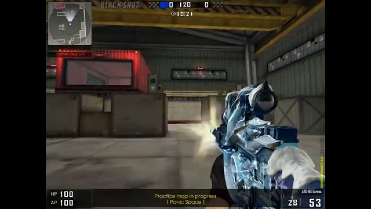 [Blackshot] Weapon Game Review - ARX -150 Garena Frost - YouTube