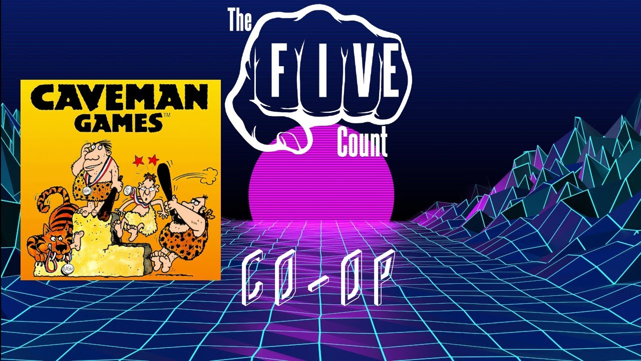 The Five Count Co-op - Caveman Games (Nintendo) - YouTube