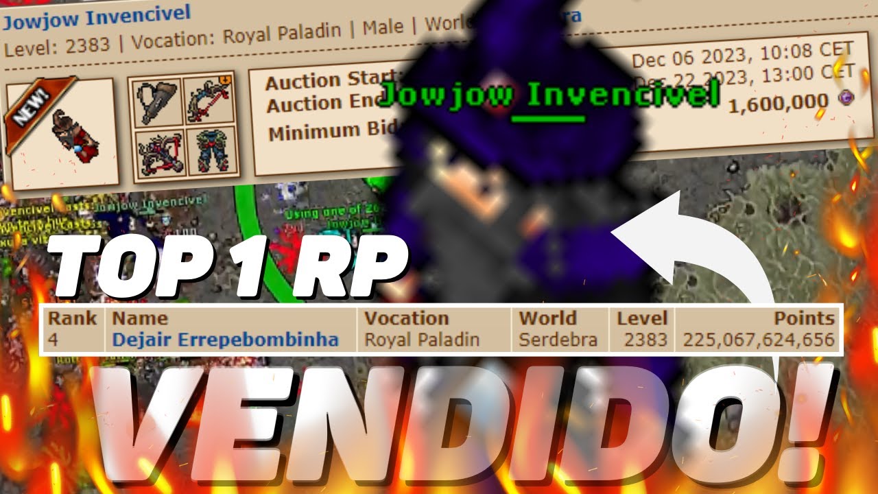 DEJAIR COMPROU CHAR DO JOWJOW? TOP 1 RP LVL 2383? 😱🤑 | FAMOSA DISNEY ...