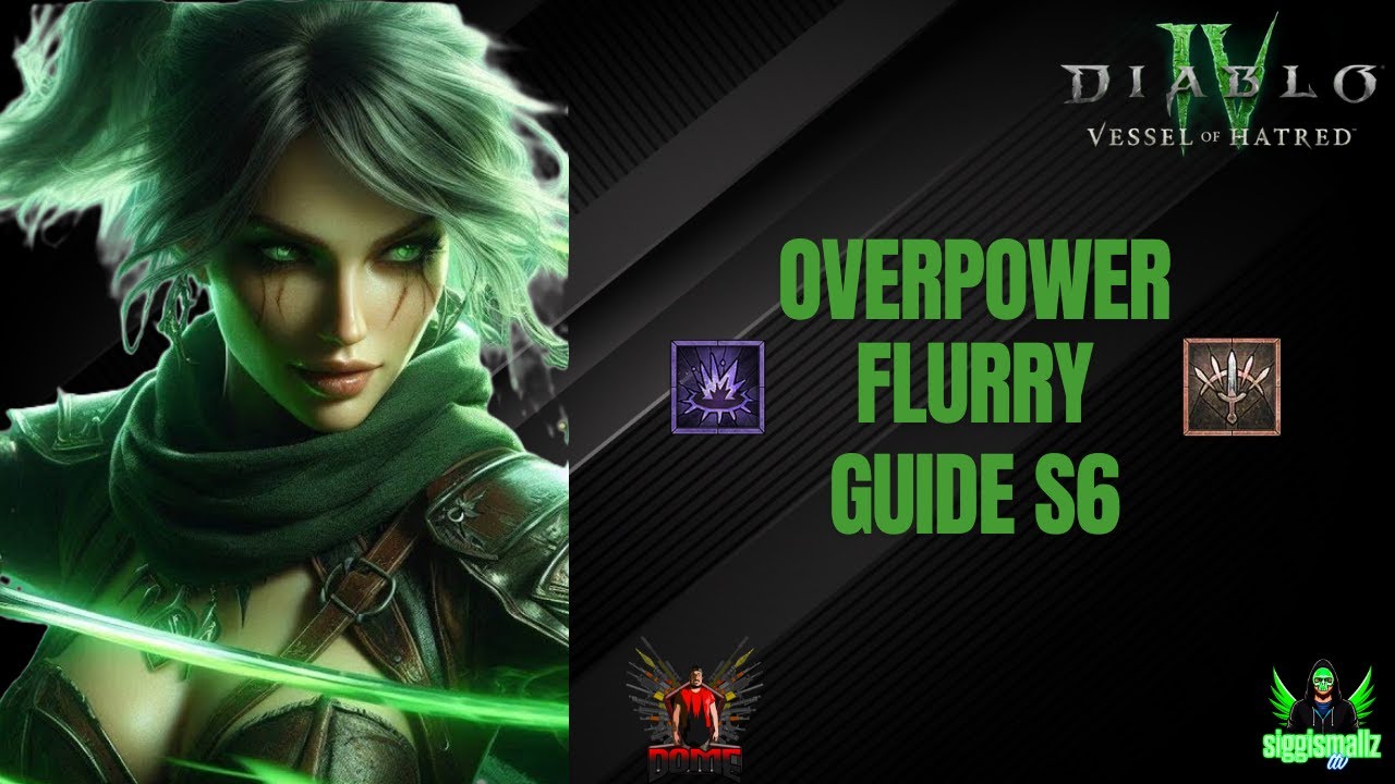 - Overpower Flurry Rogue Guide inkl Gameplay - Diablo 4 Vessel of ...