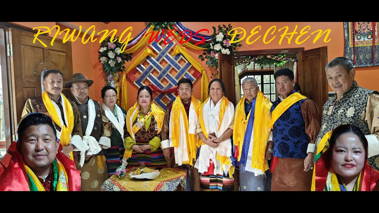 SIKKIMESE TRADITIONAL BHUTIA WEDDING|| RIWANG WEDS DECHEN|| M.P ...