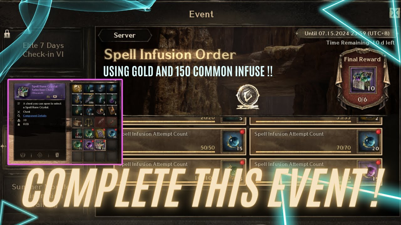 NIGHTCROWS INFUSE EVENT, COMPLETE IT NOW !! - YouTube