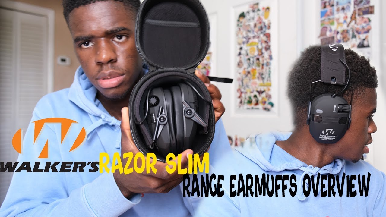 Walker's Razor Active Slim Range Earmuffs Overview - YouTube