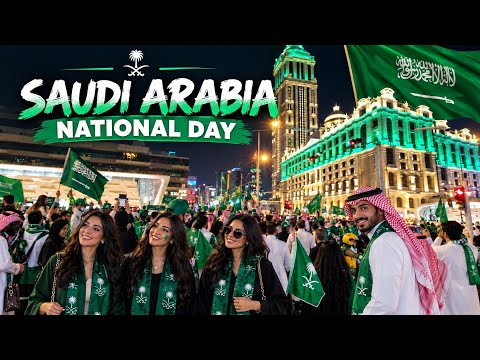 RIYADH, Saudi Arabia 🇸🇦 2026 | 96th National Day Celebration Like Never Before | 4k 60FPS 