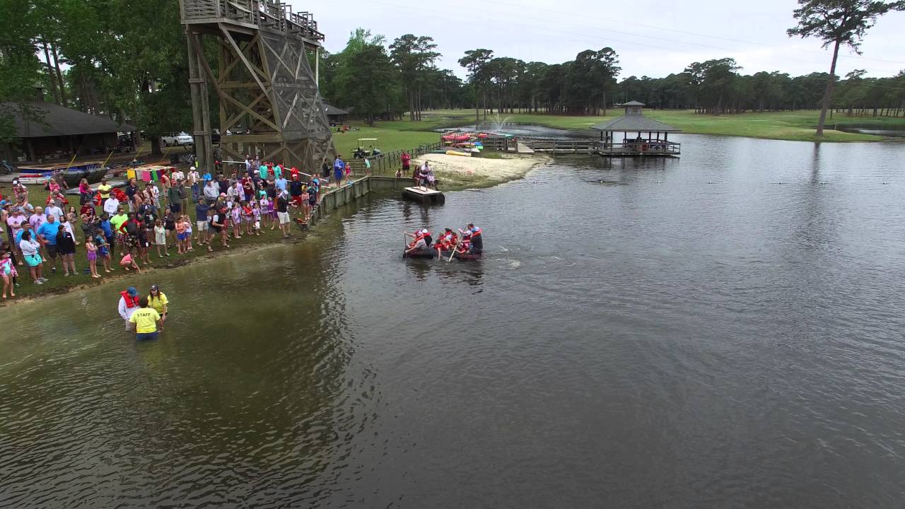 Y-Guides Spring 2016 Raft Race Heat 7 - YouTube