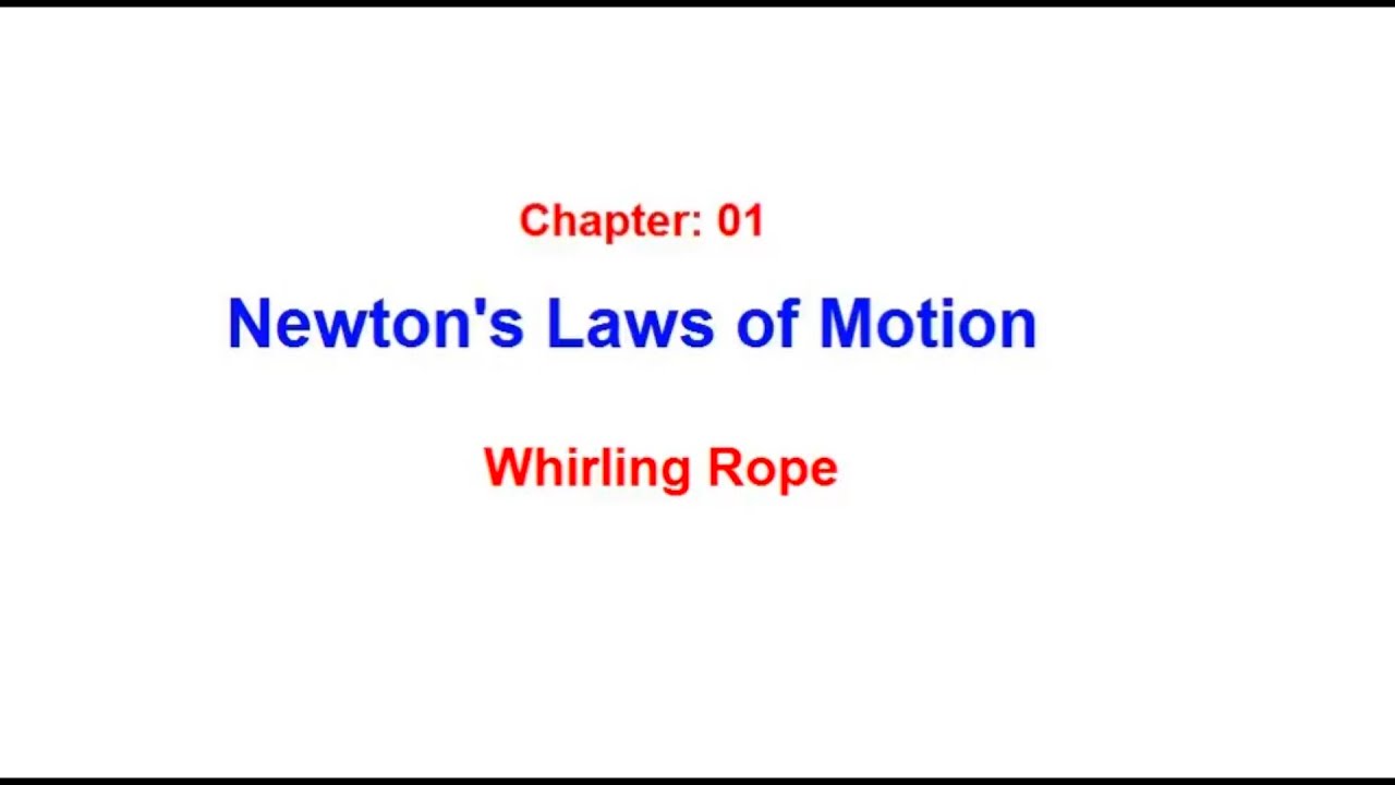 Whirling Rope - YouTube
