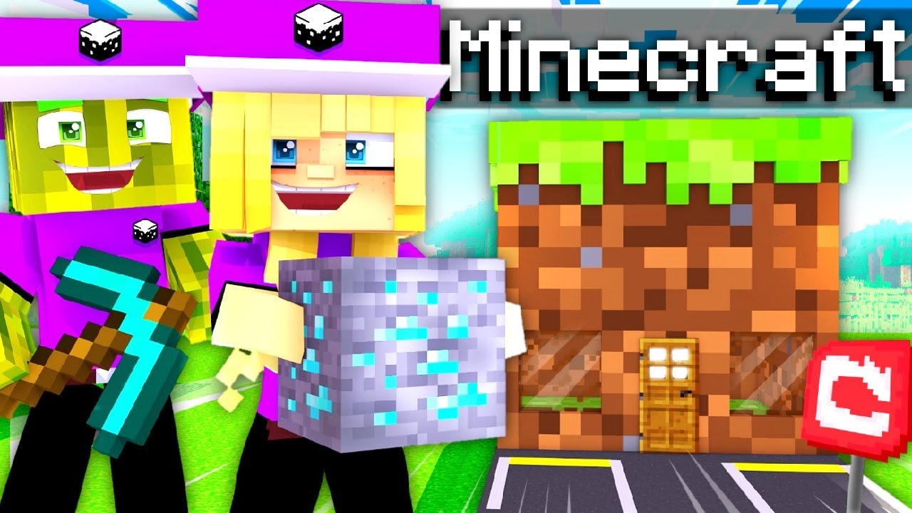 ISY & FLO ARBEITEN 1 TAG bei MINECRAFT?! - Minecraft ALLTAG - YouTube