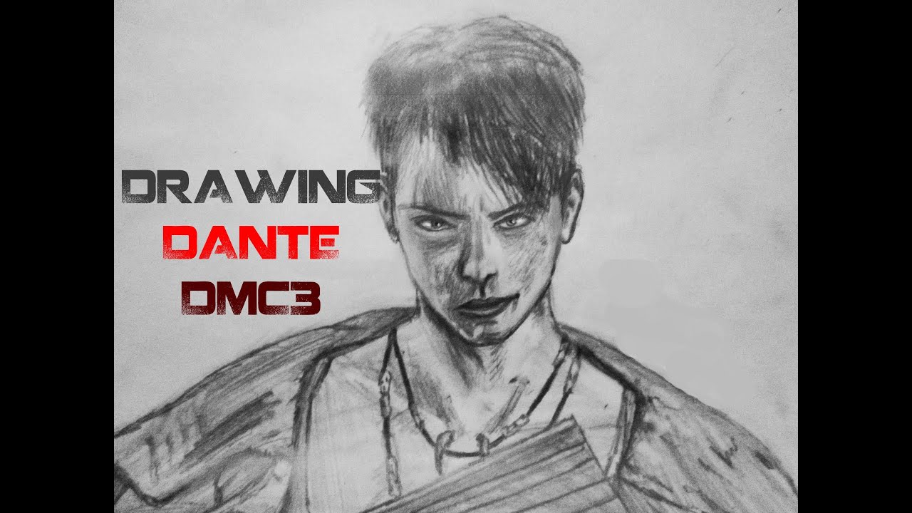 Drawing Dante (Devil May Cry 5) - YouTube