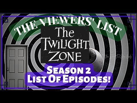 The Twilight Zone | THE VIEWERS' LIST | List Of Episodes # ...