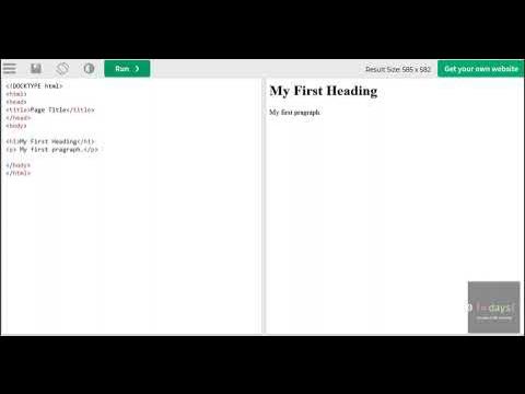 A Simple HTML Document - YouTube