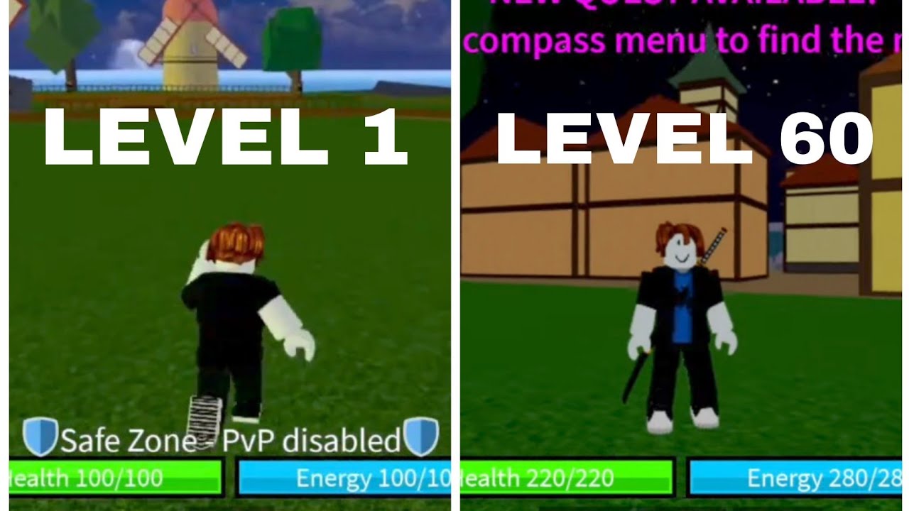 LEVEL 1 TO LEVEL 60 IN BLOCK FRUIT Nepal #roblox #bloxfruit #kittgaming ...