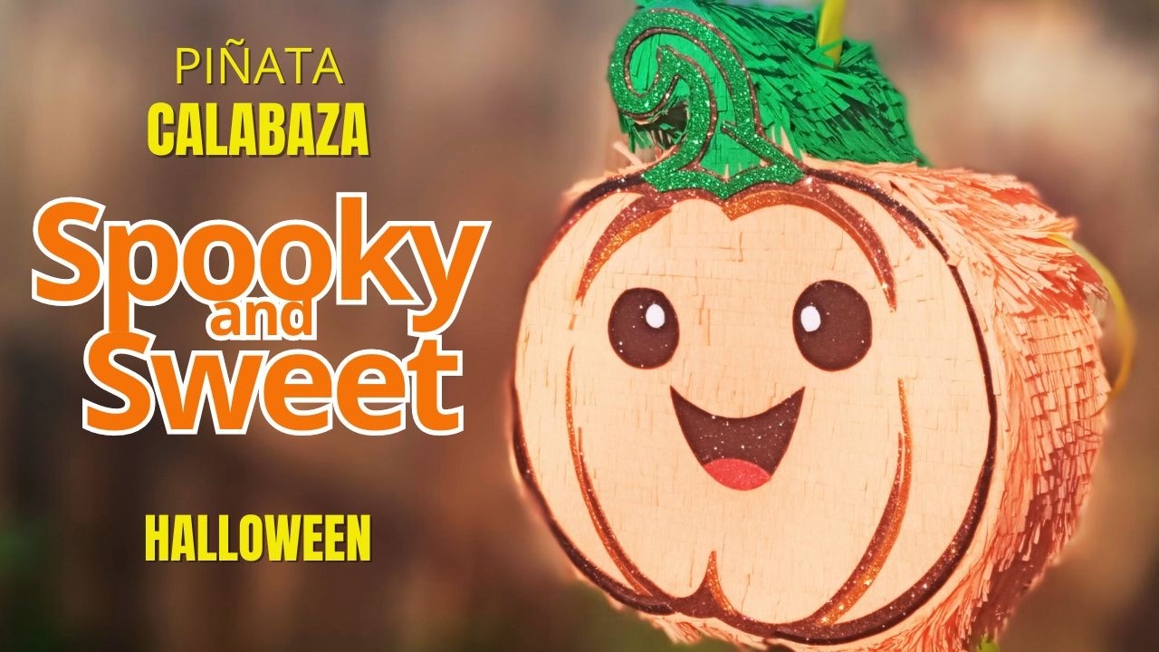 Easy Recycled Cardboard Pumpkin Piñata | Spooktacular DIY Pumpkin ...