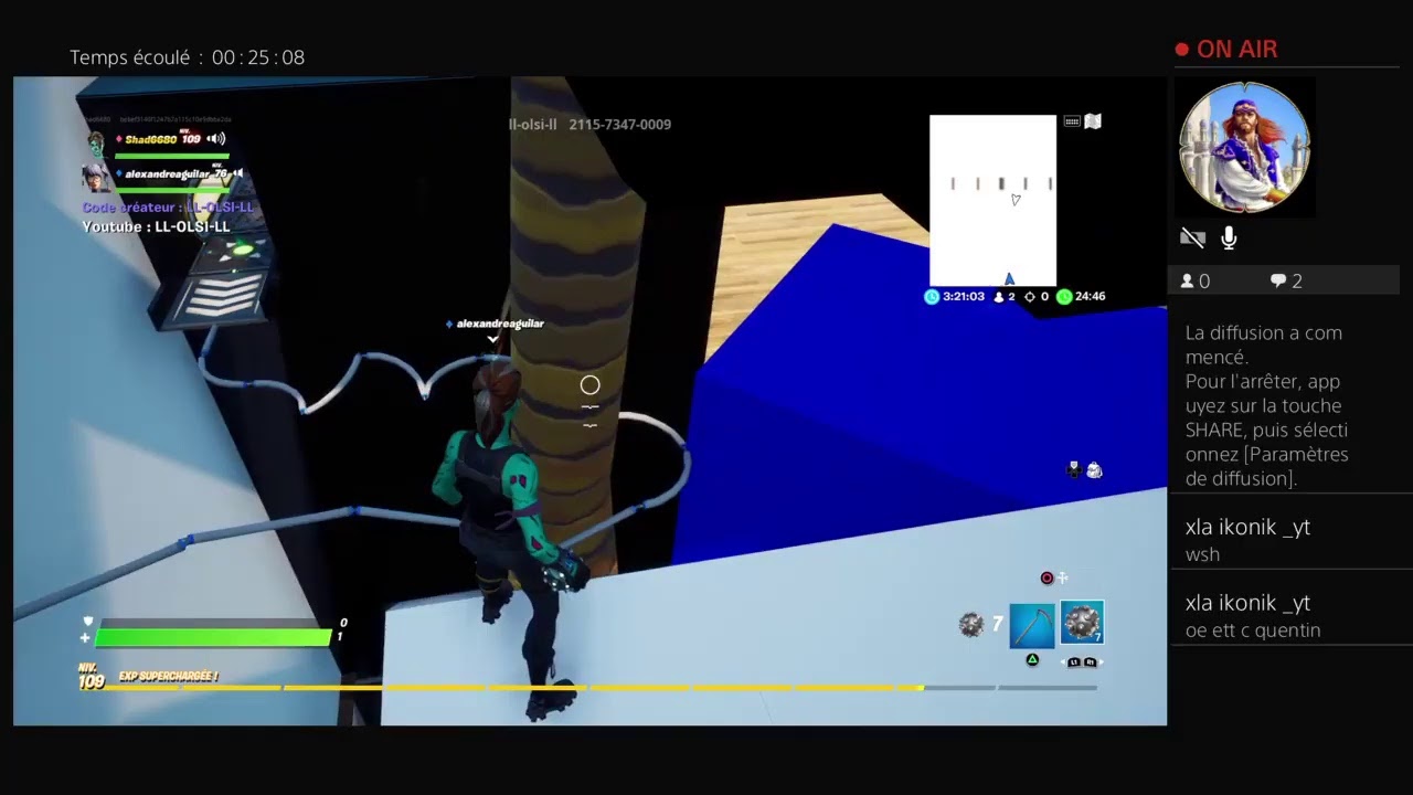 Un teste le deathrun de michou (setup) code:2115-7347-0009 - YouTube