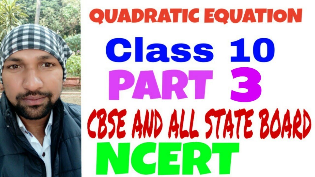 Solution Of Quadratic Equation By Formula And Completing Square Lecture ...