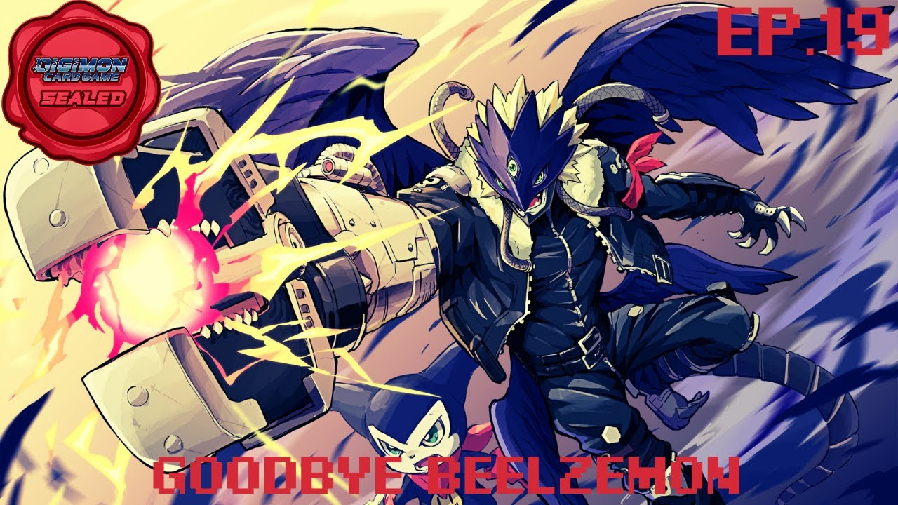 Goodbye Beelzemon - Digimon Card Game: Sealed - Ep.19 - YouTube