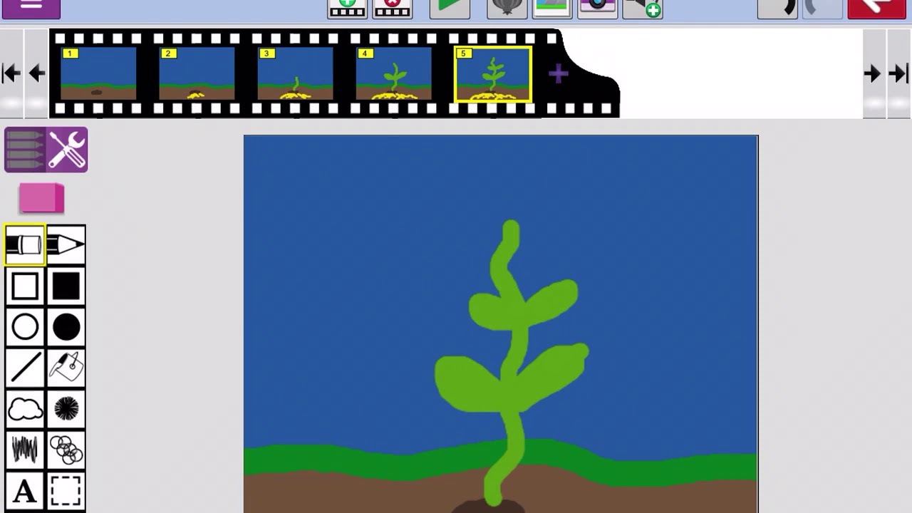 Create an animation using Purple Mash - YouTube
