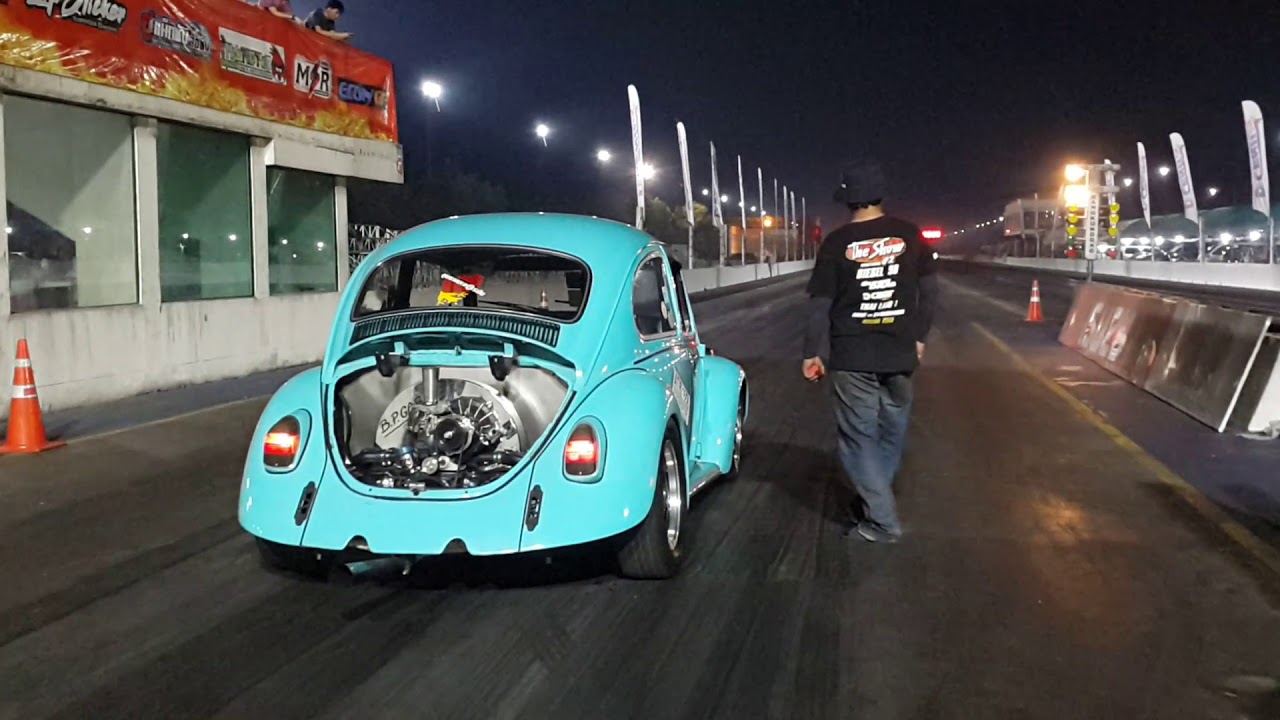 VW Drag 402 m vw track day 2020 - YouTube