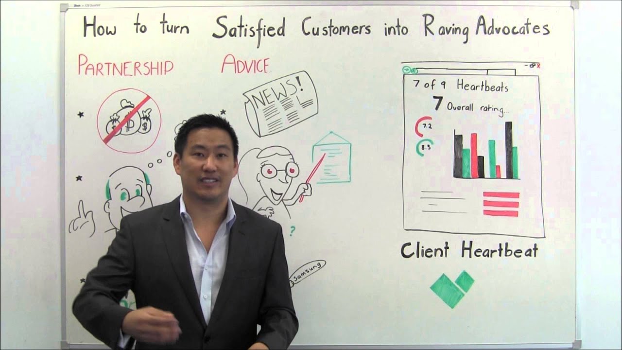 How to turn satisfied customers into raving advocates - Client ...