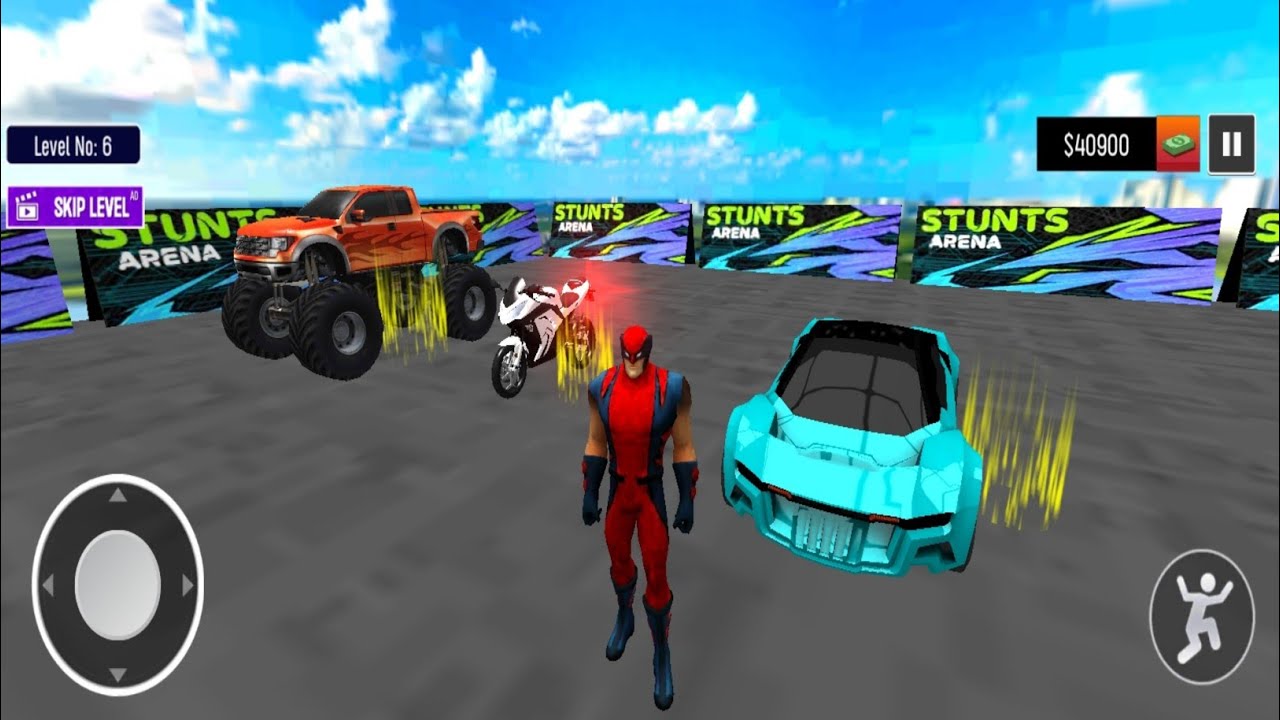 Enjoy Mega Ramps Car Stunts Game l Do Crazy Car Stunts In Stunt Car ...