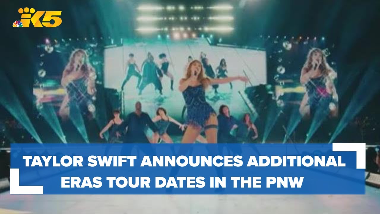 Taylor Swift announces additional The Eras Tour dates in Pacific ...