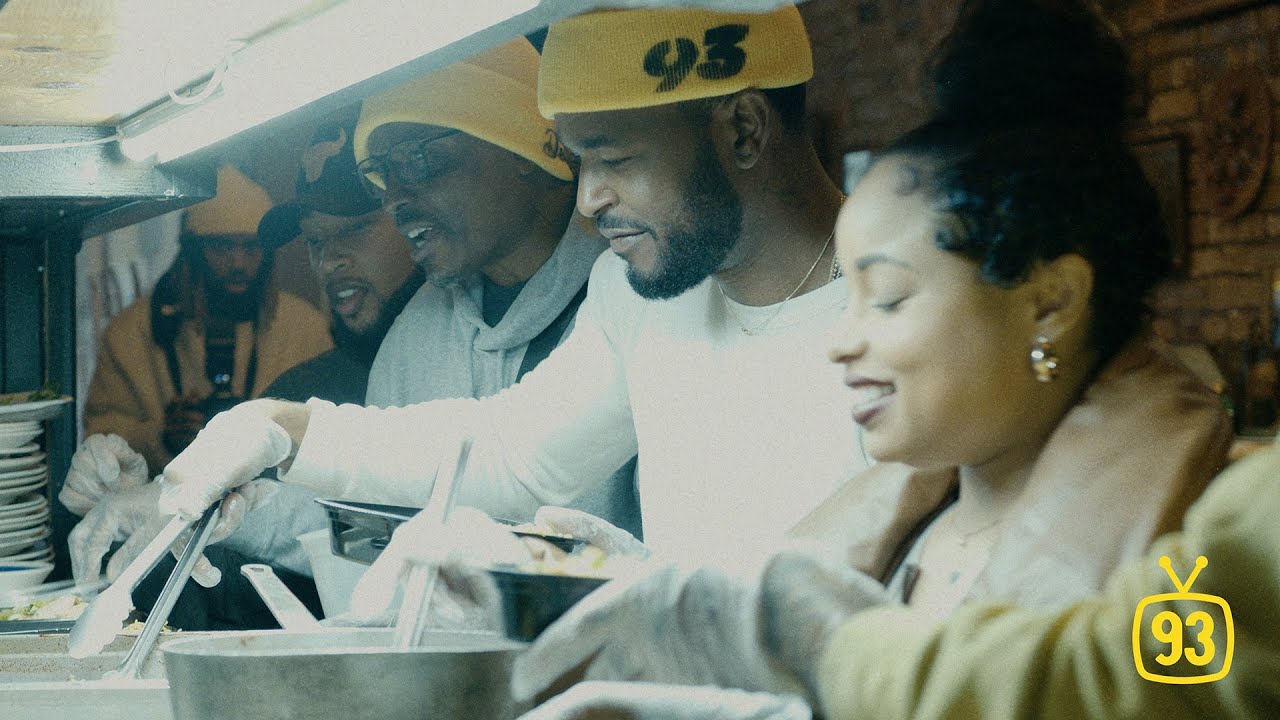 "The Chi" cast Feed the Block 🫂 Channel 93 - YouTube