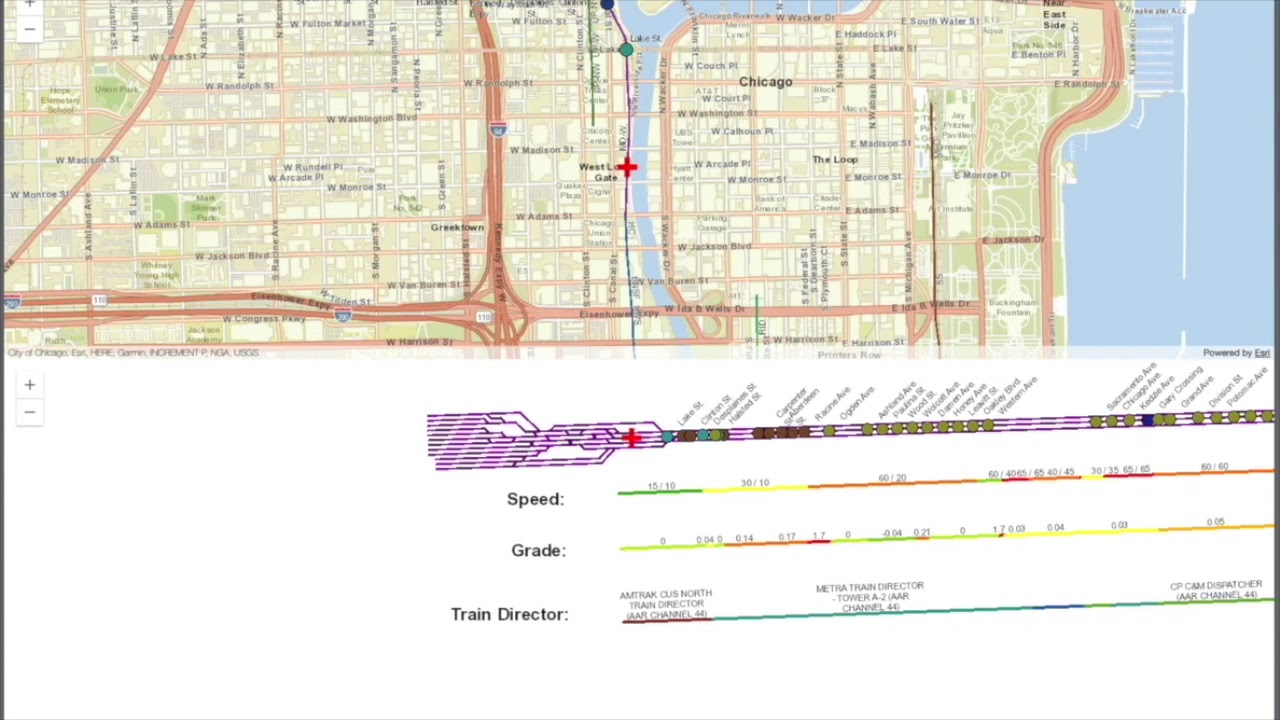 Esri- Geographic and Schematic Rail Maps w LRS - YouTube