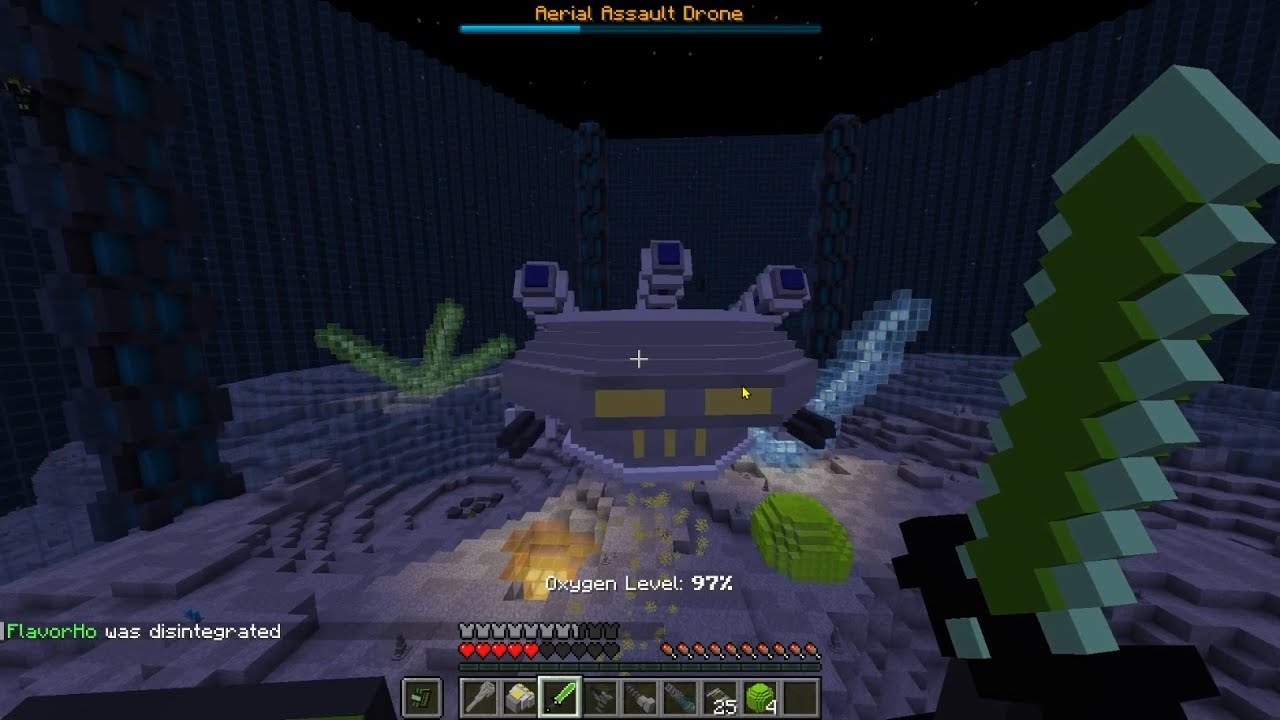 Celestial Protocol #17 - Aerial Assault Drone | Minecraft Map - YouTube