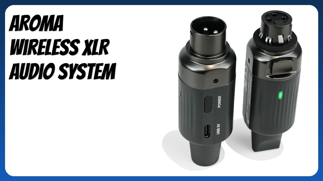REVIEW (2026): AROMA Wireless XLR Audio System. Features - YouTube