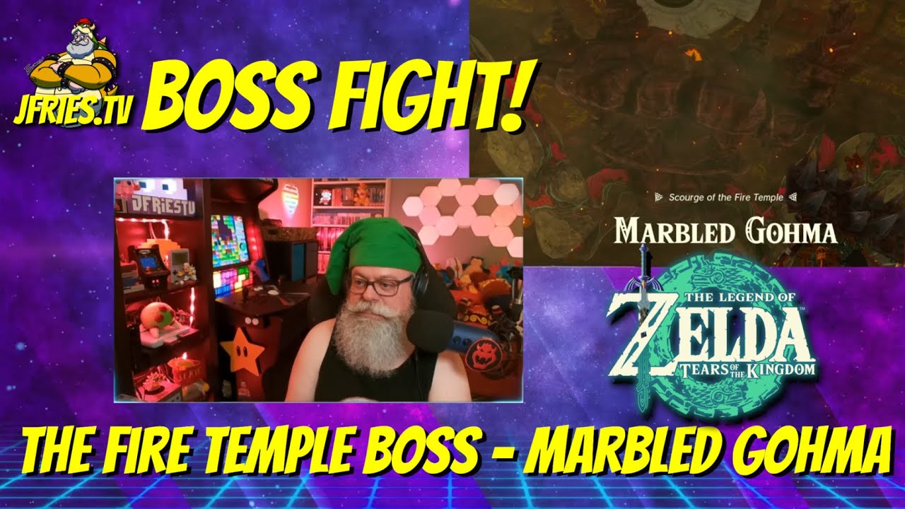 Highlight: Legend of Zelda: Tears of the Kingdom - The Fire Temple Boss ...