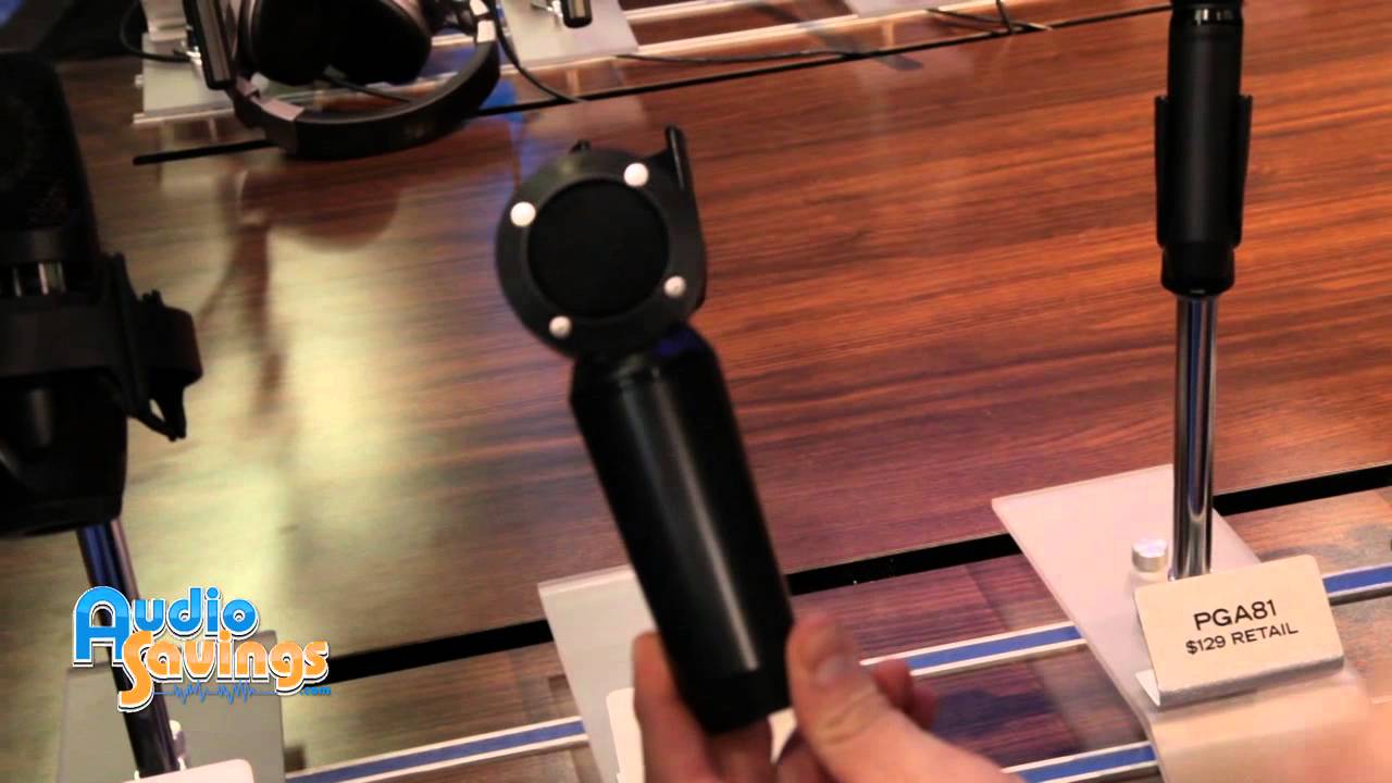 NAMM 2015 Shure PG Alta / PGA181 Cardioid Condenser Mic First Look ...