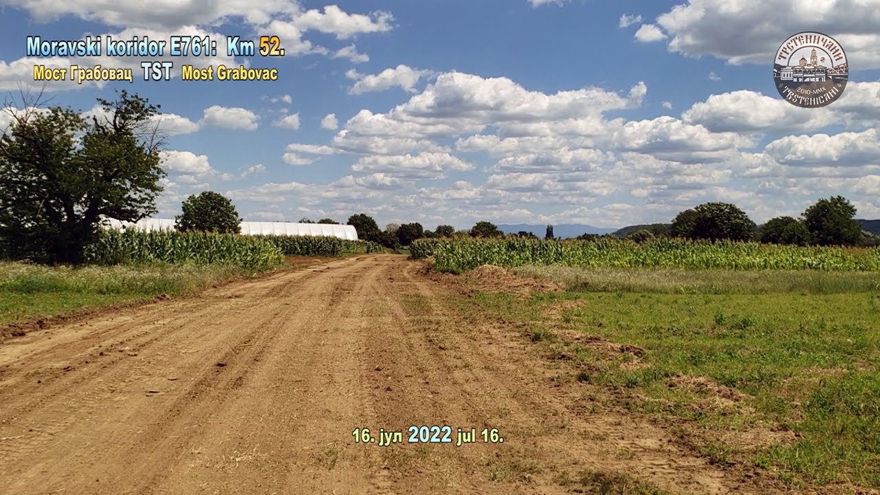 MORAVSKI KORIDOR autoput E-761 – Kilometar 52. Grabovac, fundiranje ...