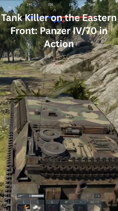 Tank Killer on the Eastern Front: Panzer IV/70 in Action - YouTube