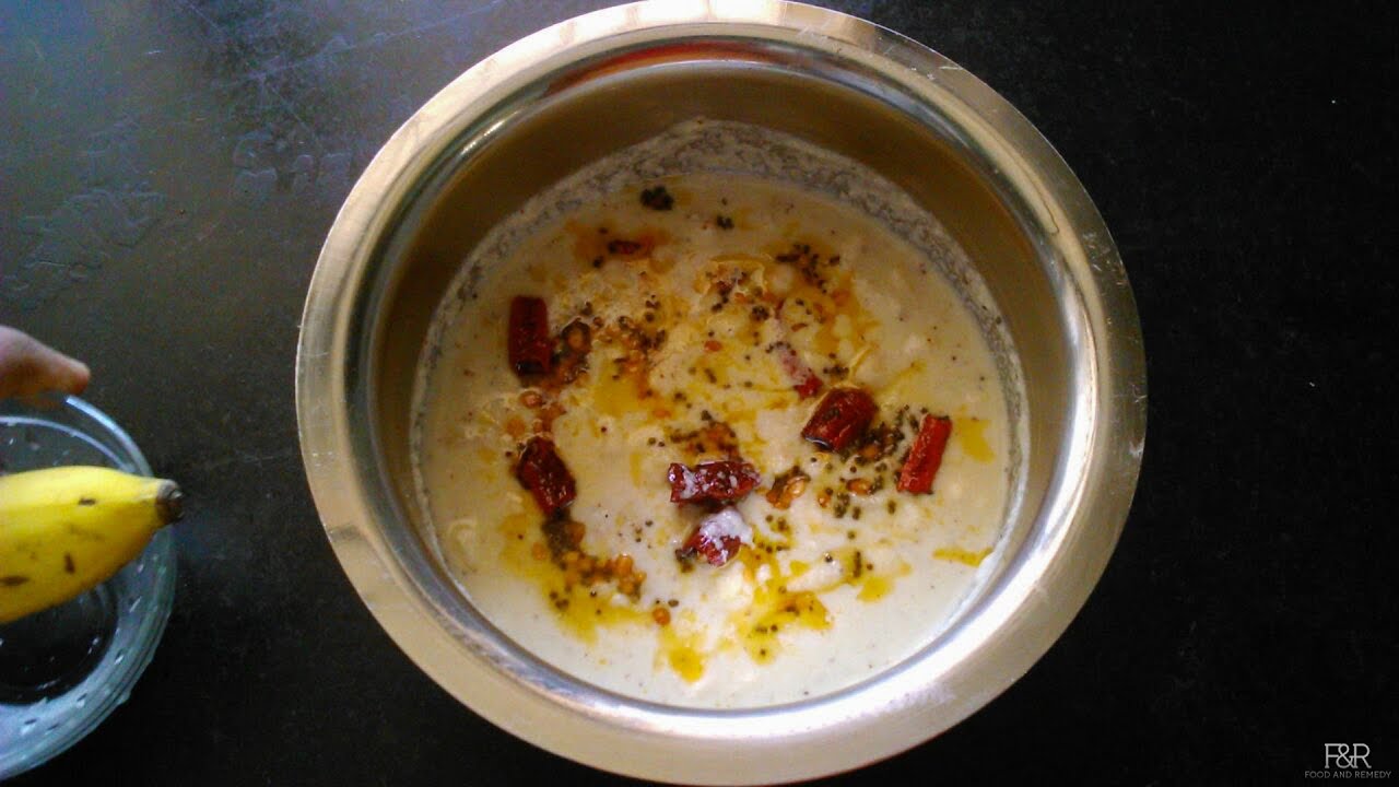 Banana Sasive | ಬಾಳೆಹಣ್ಣಿನ ಸಾಸಿವೆ । Balehannina saasive | balehannina ...