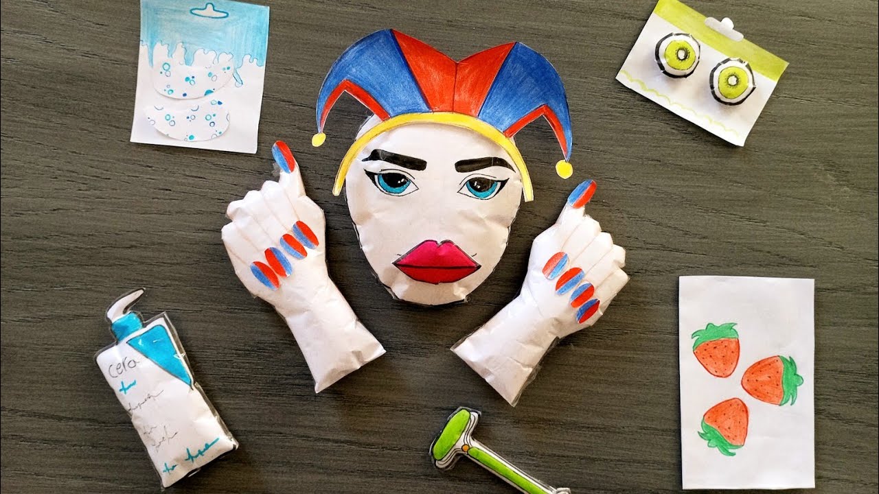 🍄 Paper Diy 🍄 Roblox Baddie Skincare and Makeup 💖 Blind Bag Paper ...