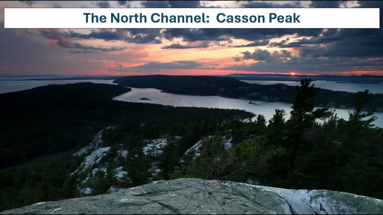 The North Channel - Climbing Casson Peak - YouTube