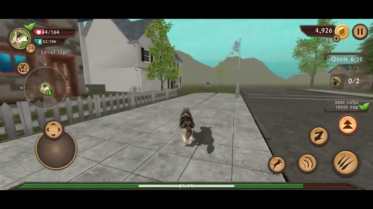 Dog sim Gameplay - YouTube