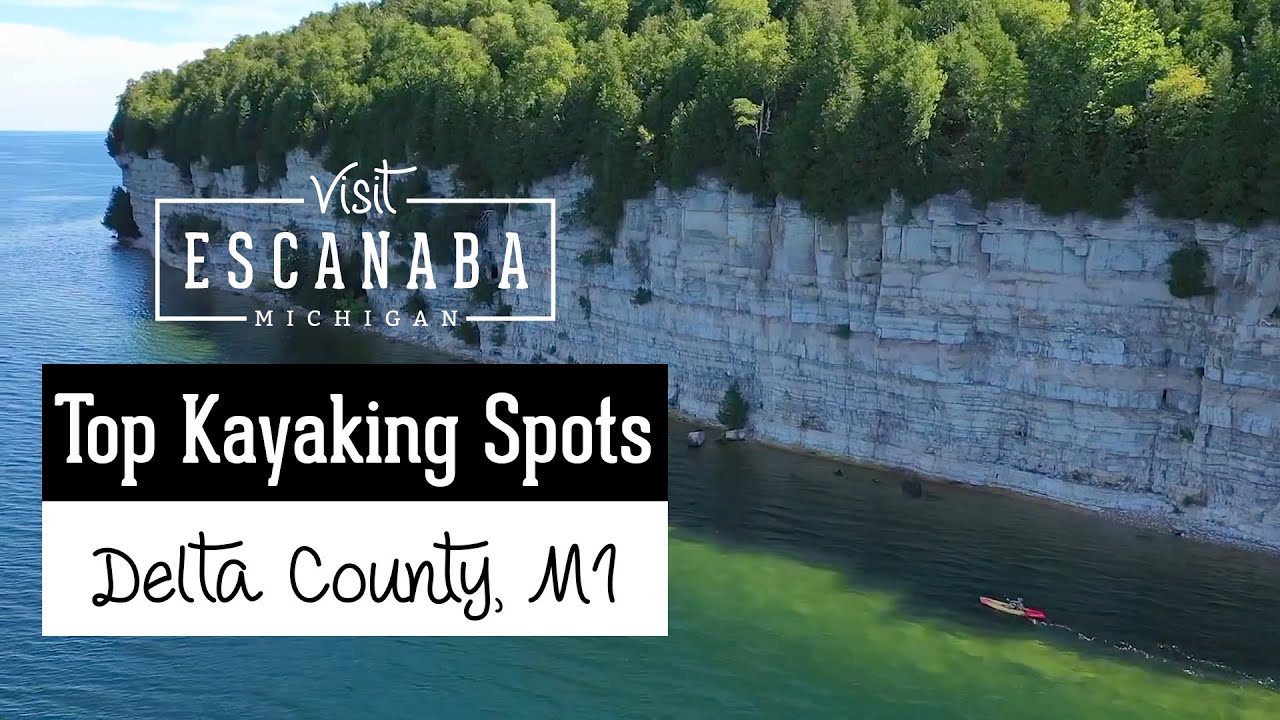 Kayaking the Upper Peninsula - Delta County, MI - YouTube