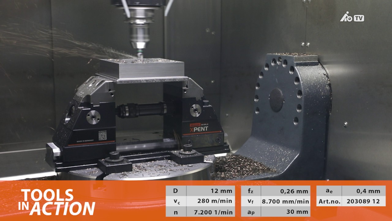 GARANT Xpent 5-axis vice in practical test - Hoffmann Group - YouTube