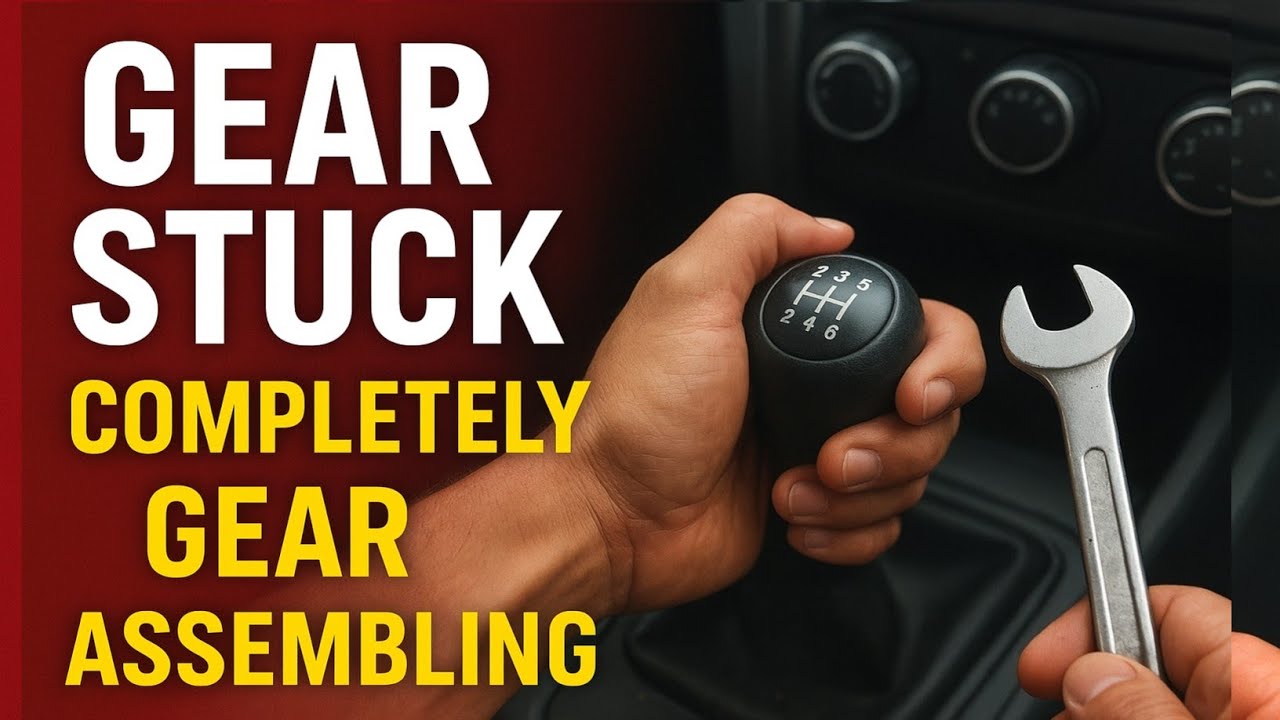 Gear Stuck Problem | Complete Manual Car Gear Assembling & Repair - YouTube