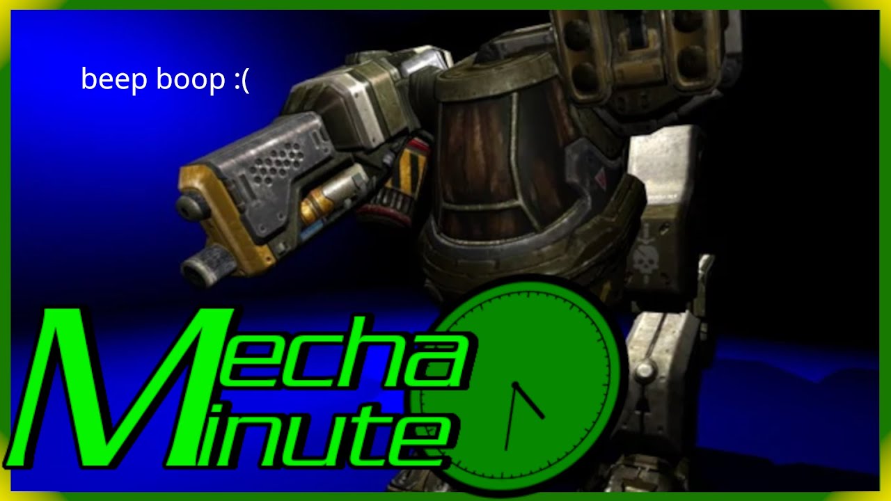 Quake 4's Walking Chicken: The SMC Walker [Mecha Minute] - YouTube